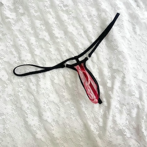 Extra Mini Sexy Men's Transparent Mesh G-strings Thongs Underwear ...