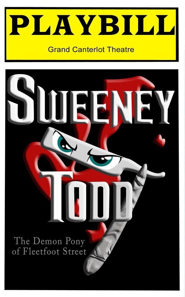 Sweeney Todd Playbill Print - Etsy