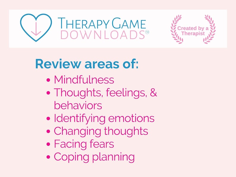 Coping Skills Game Show: CBT Therapy Group Activity (powerpoint & PDF ...