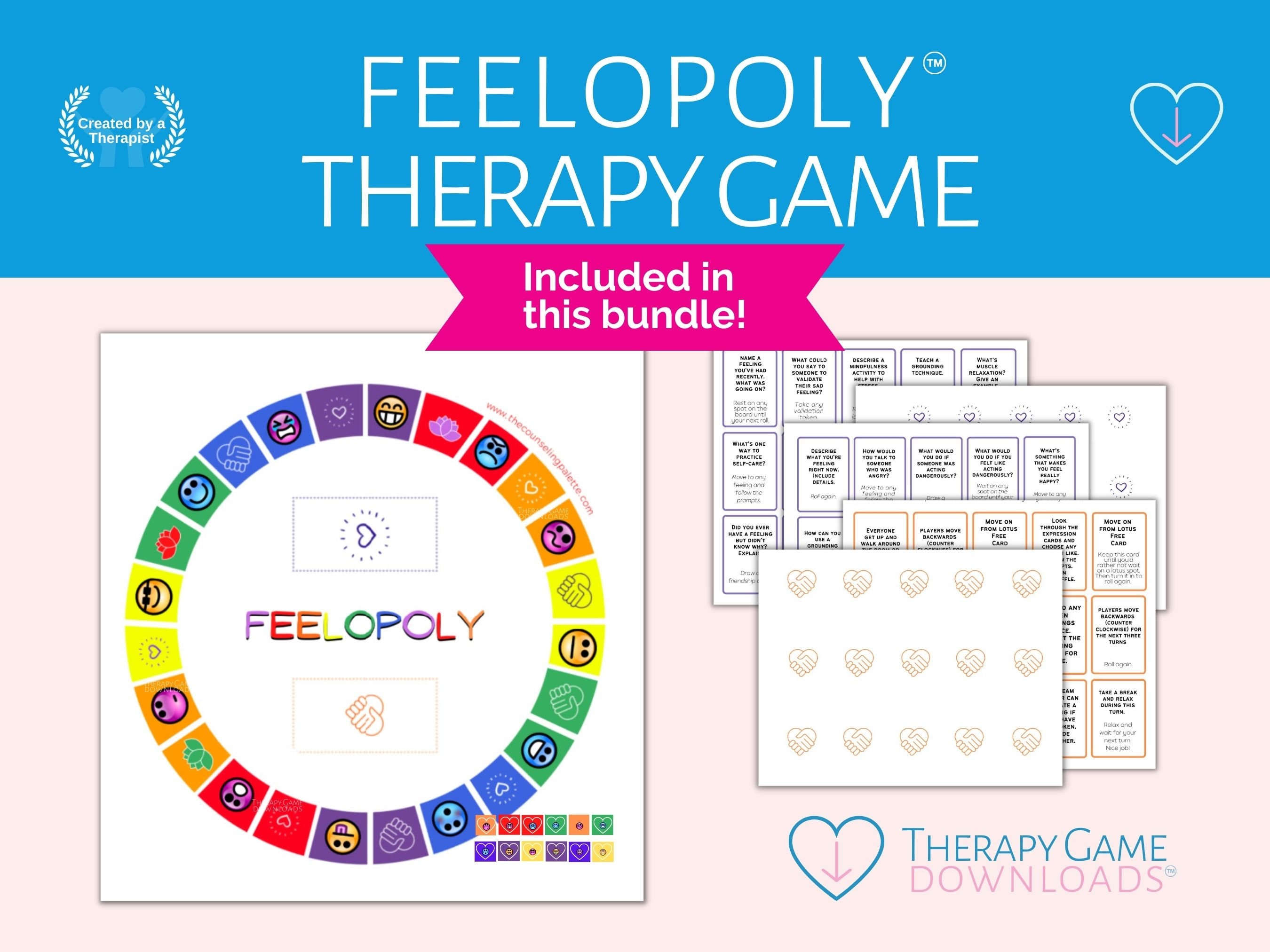 Kids Feelings Activity Bundle: Coping Skills & Emotion Games (PDF) - Etsy