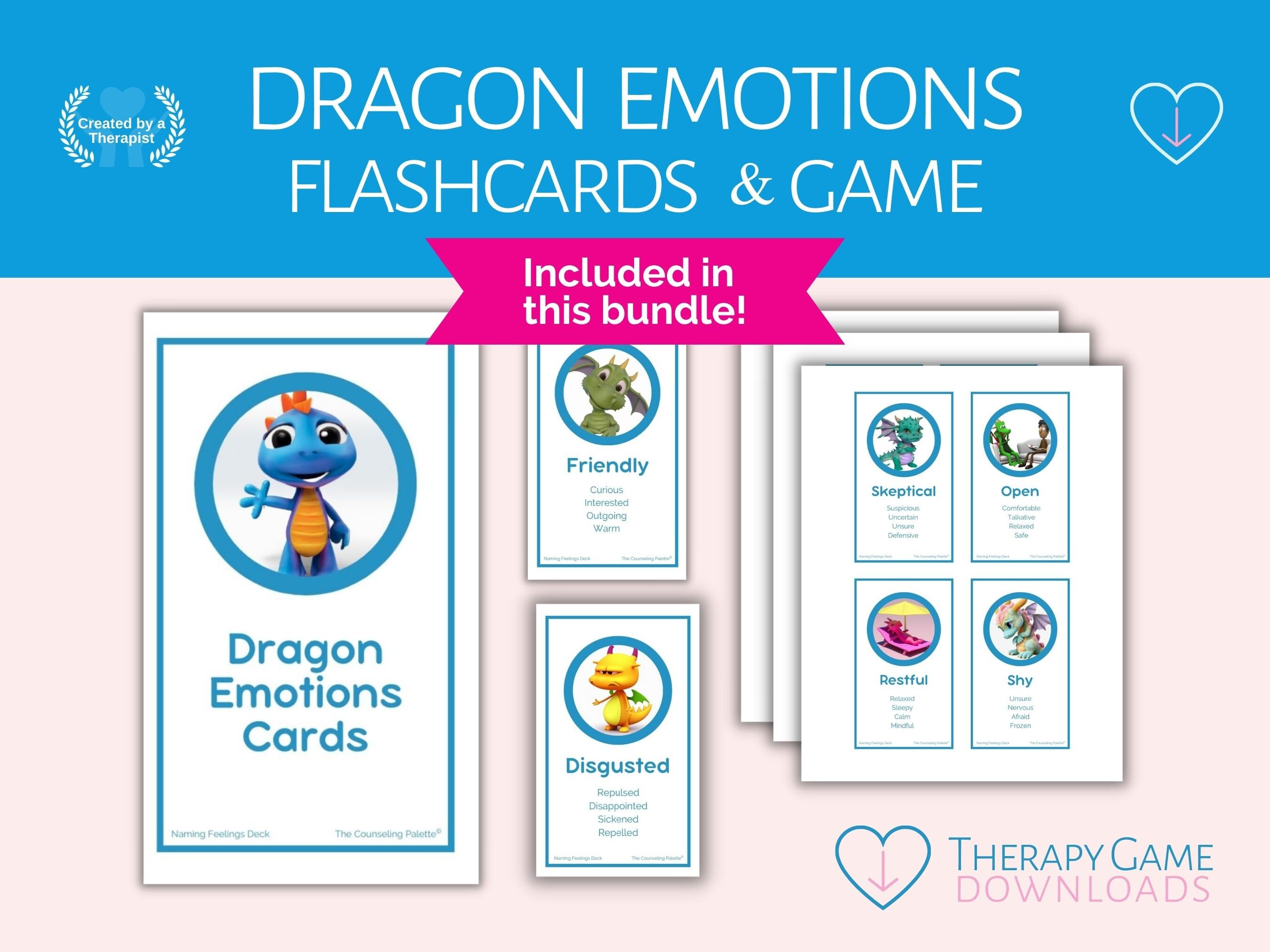 Kids Feelings Activity Bundle: Coping Skills & Emotion Games (PDF) - Etsy