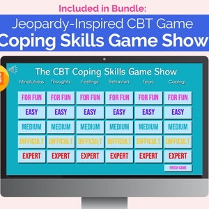 Therapy Games | Group Therapy Activities | Game Show | Counseling Games ...