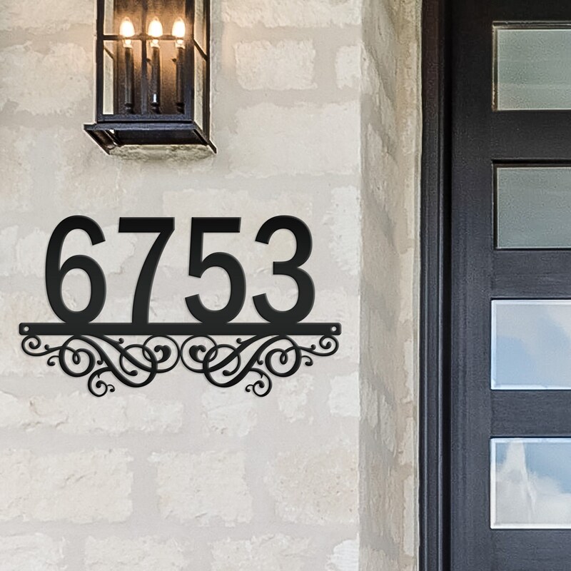 Custom House Numbers - Etsy