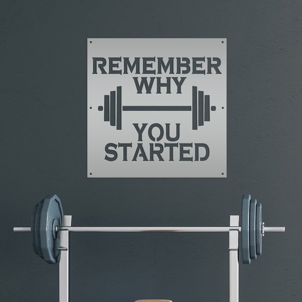 Home Gym Sign - Etsy