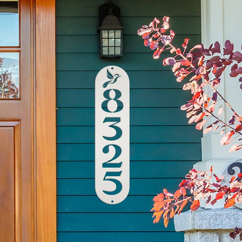 Unique House Numbers Post - Etsy