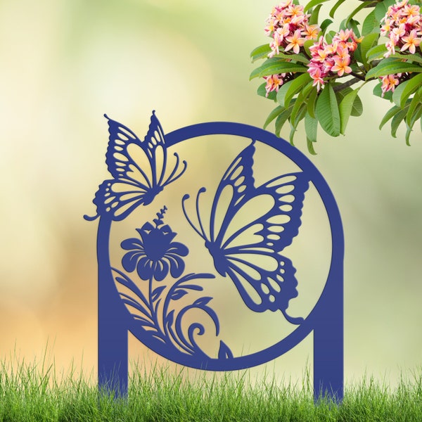 Butterfly Garden Sign - Etsy