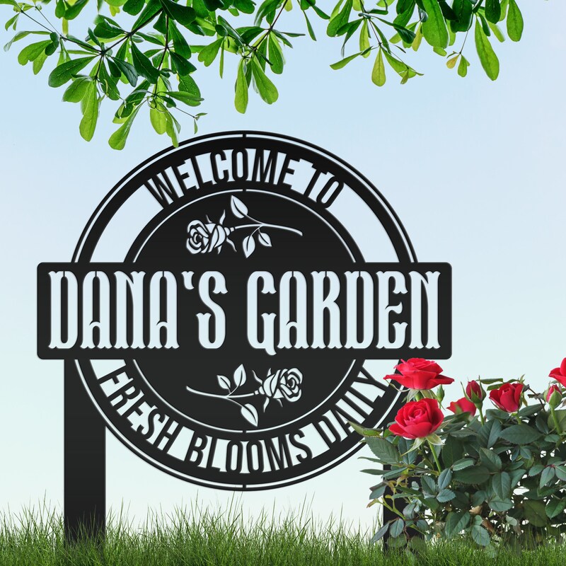 Garden Signs Personalized - Etsy