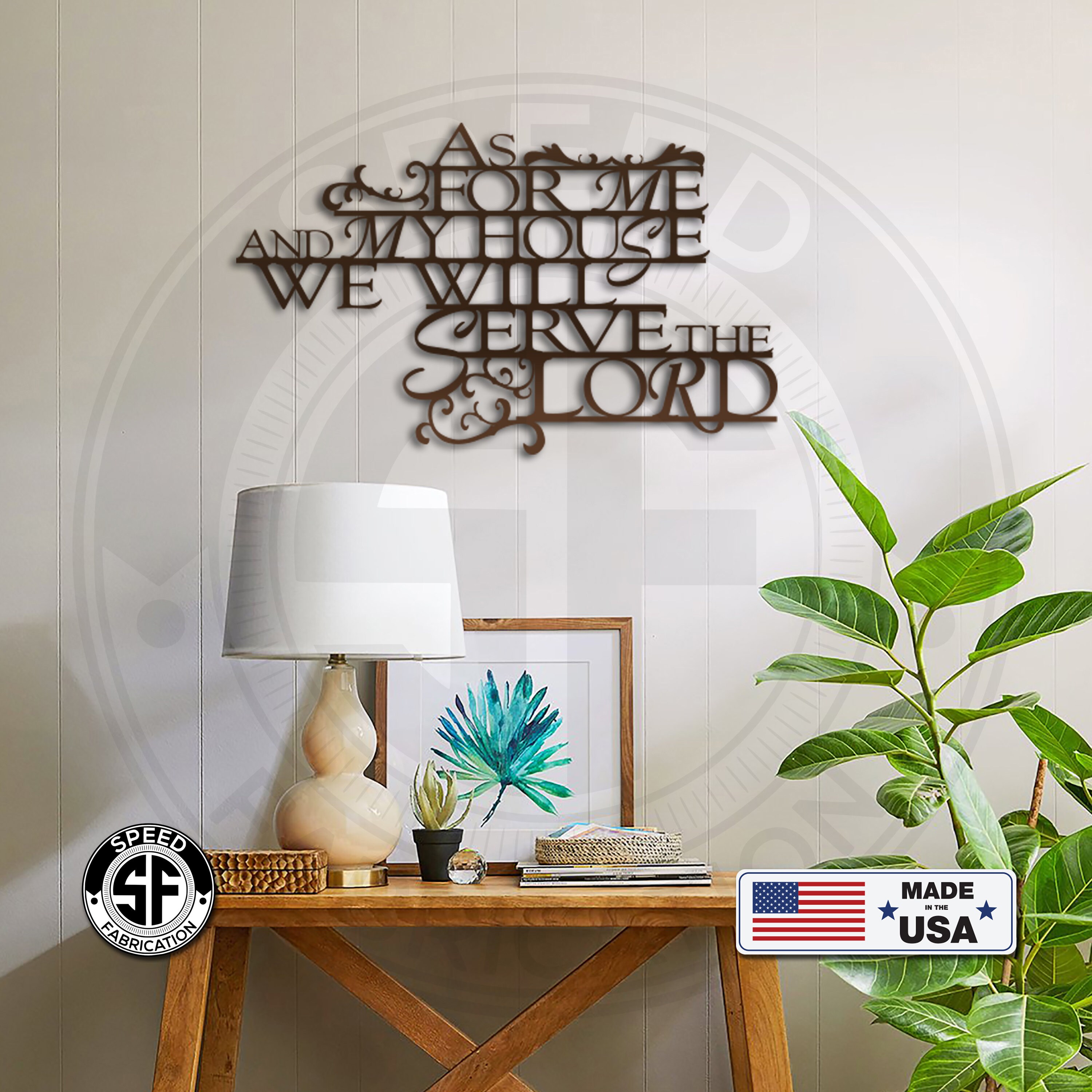 Bible Verse Christian Metal Sign Christian Wall Art | Etsy