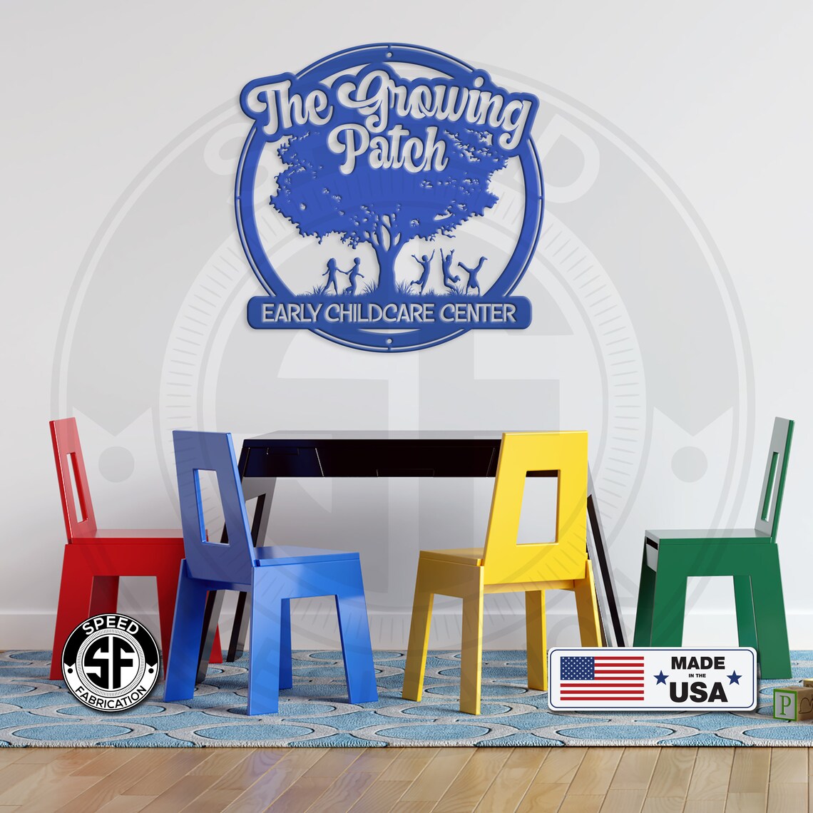 Custom Daycare Preschool Metal Sign Child Daycare Business - Etsy