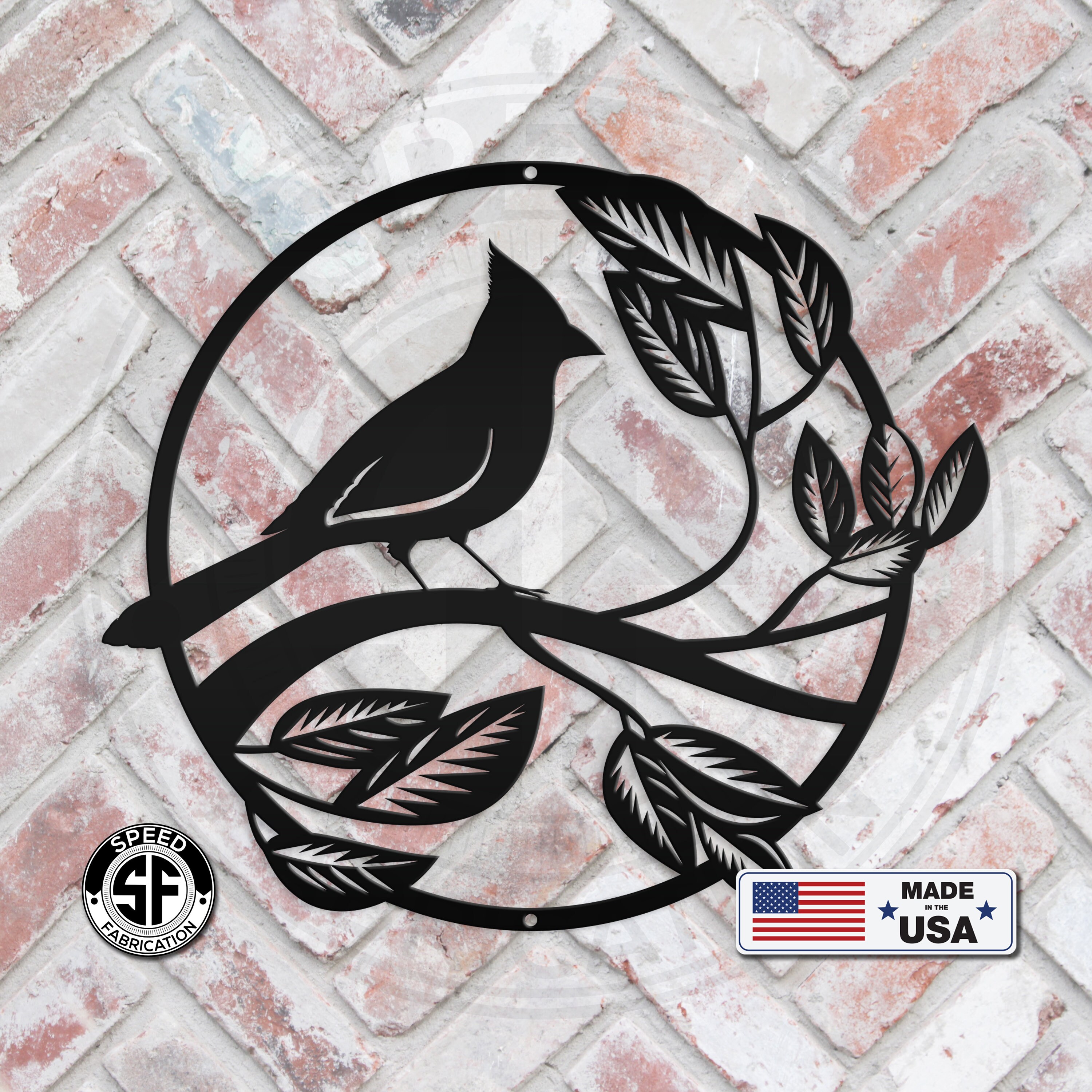 Decorative Cardinal Bird Garden Metal Sign - Etsy