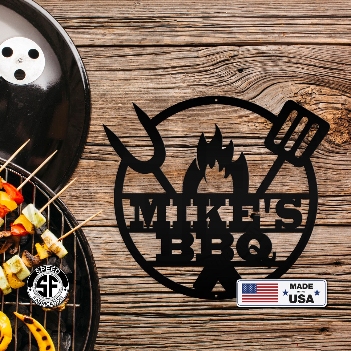 Custom BBQ Sign - Etsy