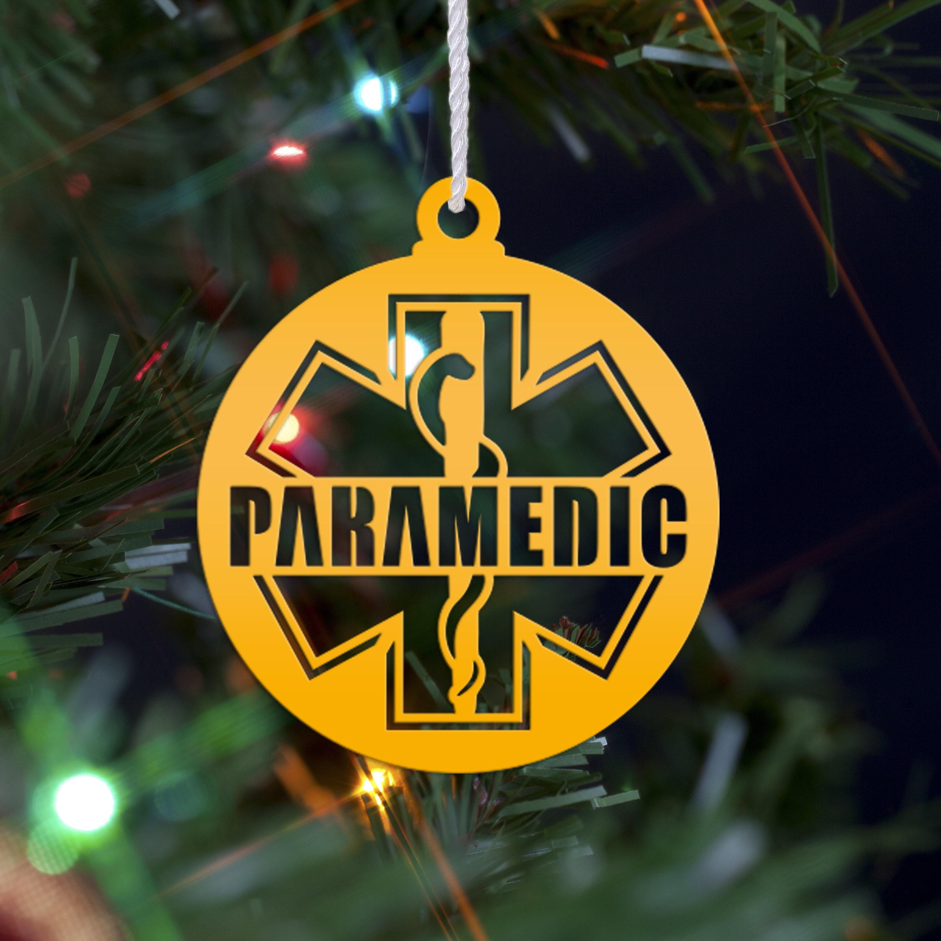 Emergency Responder Ornament Collection - Emt/paramedic Decoration ...