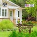 Welcome Garden Stake Flower Garden Stake With Flower - Etsy