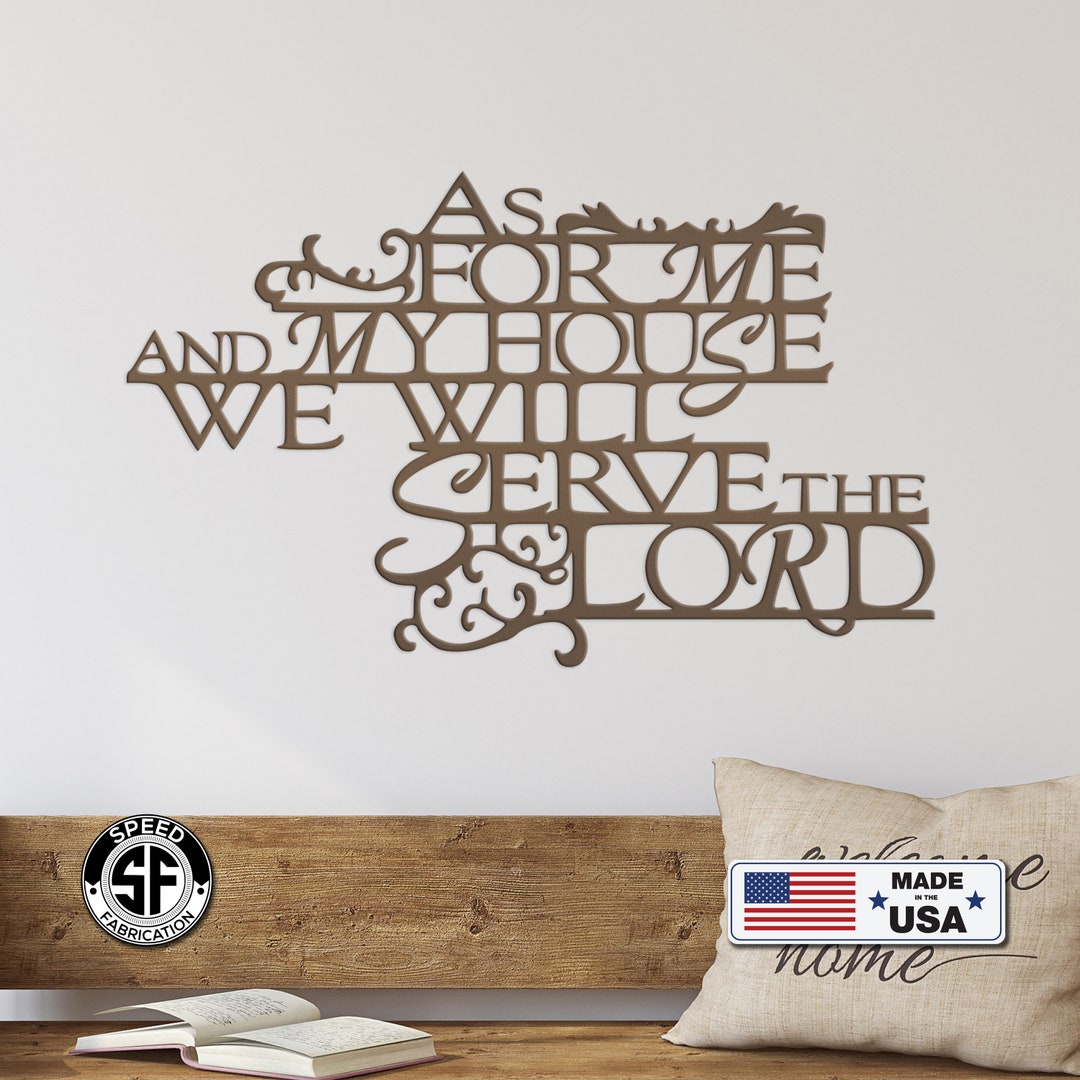 Bible Verse Christian Metal Sign Christian Wall Art - Etsy