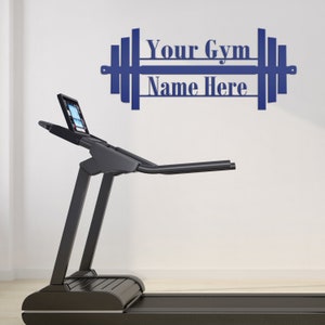 Personalized Gym Name Metal Sign - Etsy