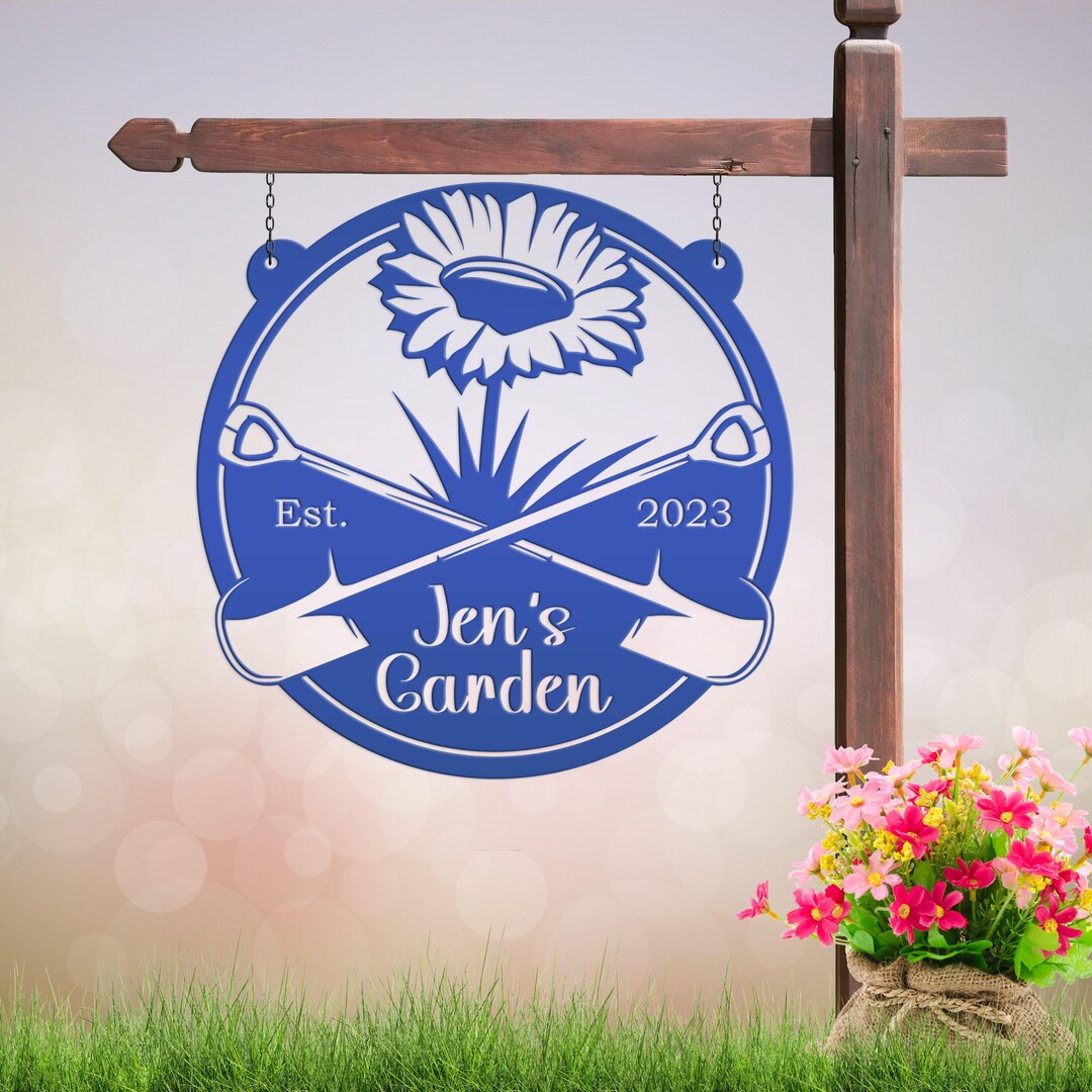 Custom Garden Sign, Veggie Garden Decor, Mother's Day Gift Idea, Garden ...