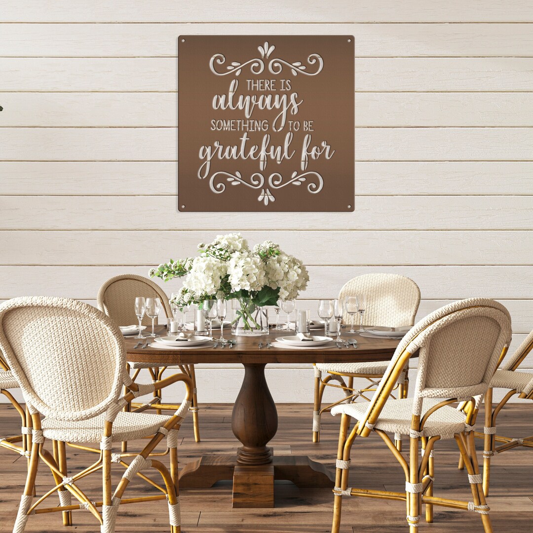 Christian Decor Wall Sign, Metal Hanging for Home, Door Wreath Hanger ...