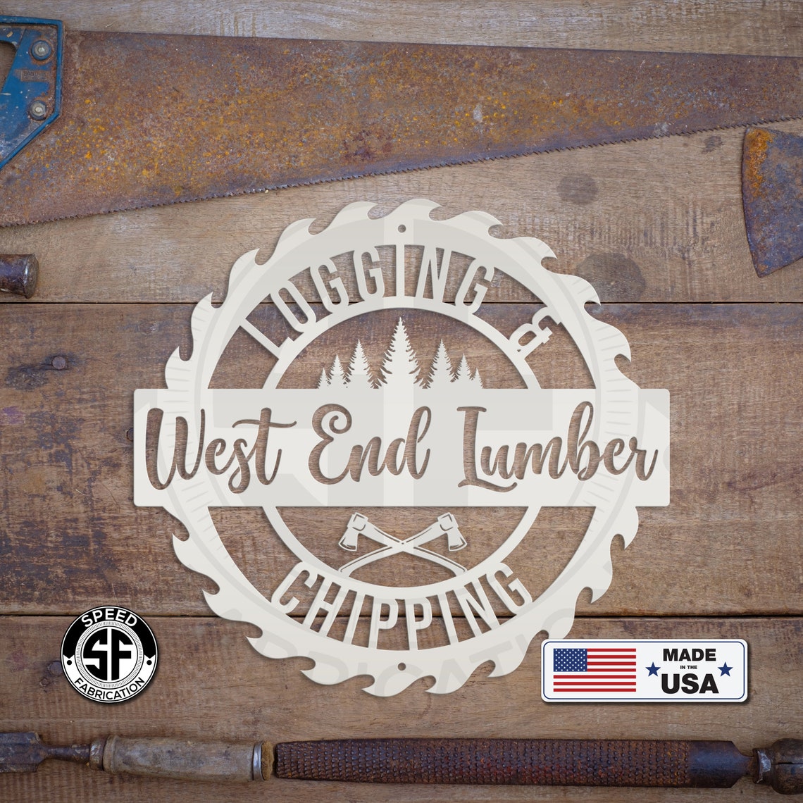 Custom Logging Sign Carpenter Sign Wood Shop Sign Make - Etsy