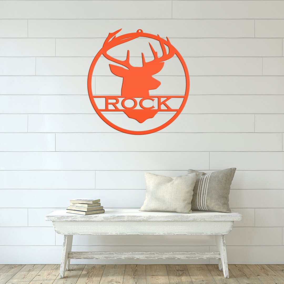 Deer Hunting Sign - Last Name Buck Sign - Etsy