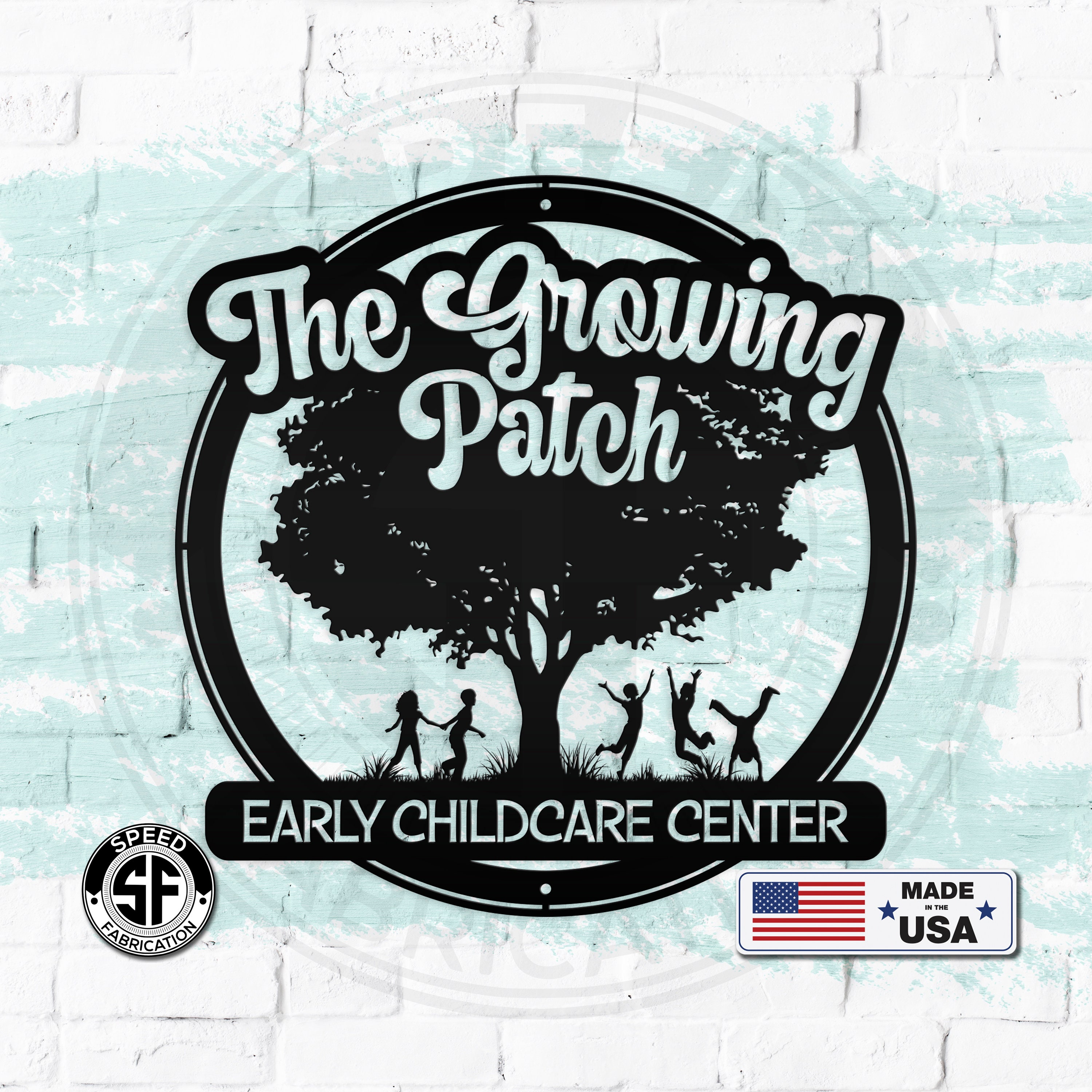 Custom Daycare Preschool Metal Sign Child Daycare Business - Etsy