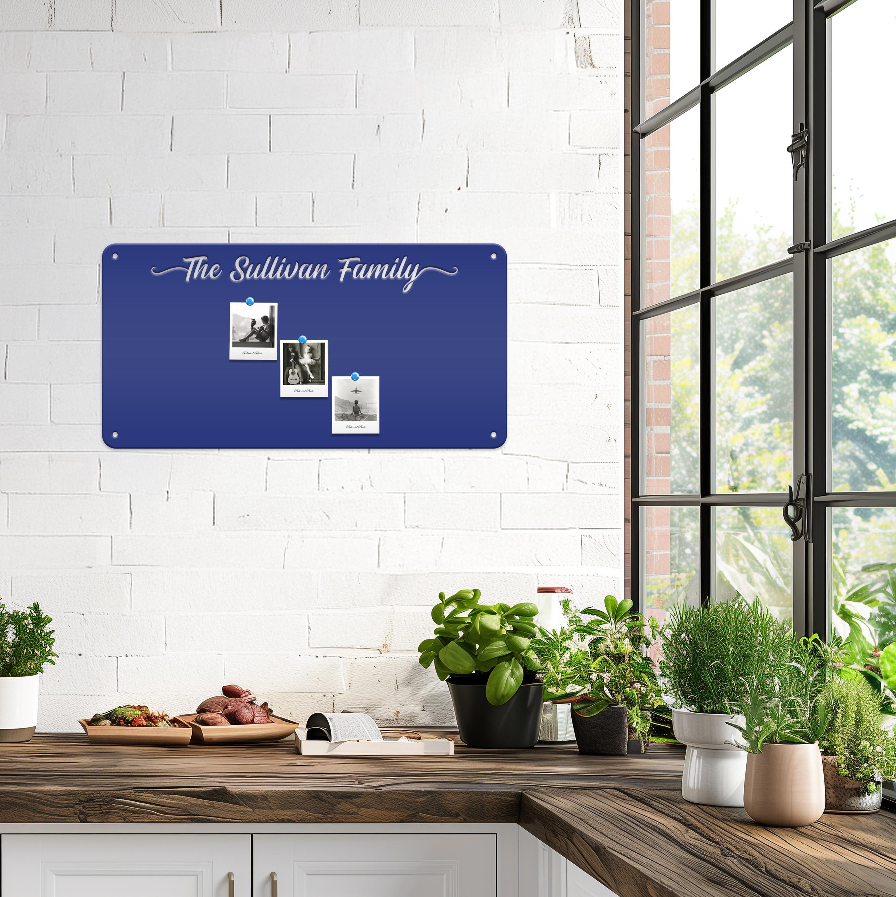 Custom Magnetic Board for Home & Office - Personalized Message Board ...