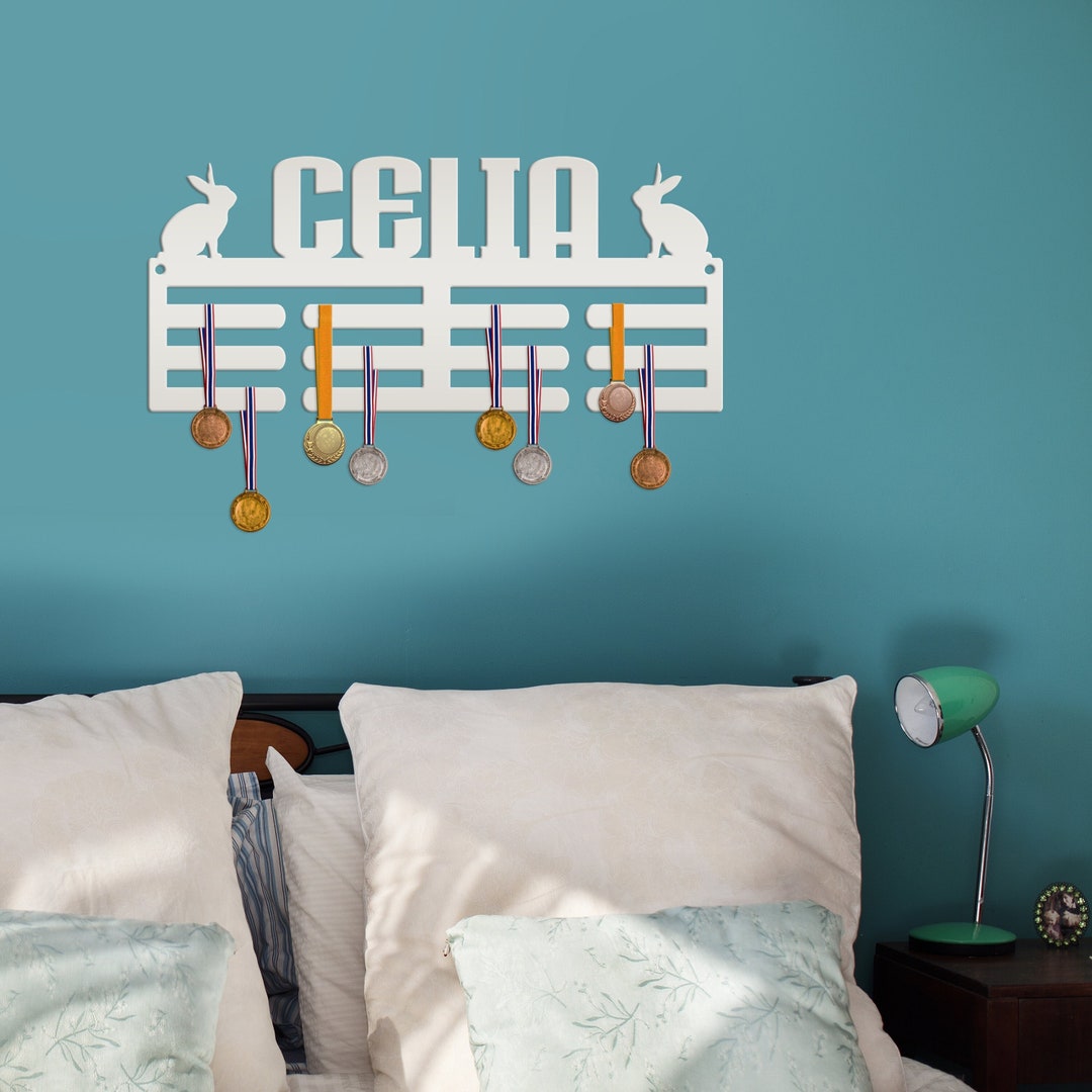 Rabbit Medal Organizer for Awards - Animal Showing Fair Medals Holder ...