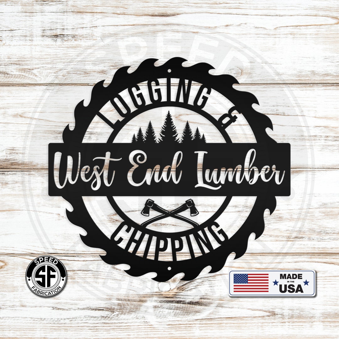 Custom Logging Sign Carpenter Sign Wood Shop Sign Make - Etsy