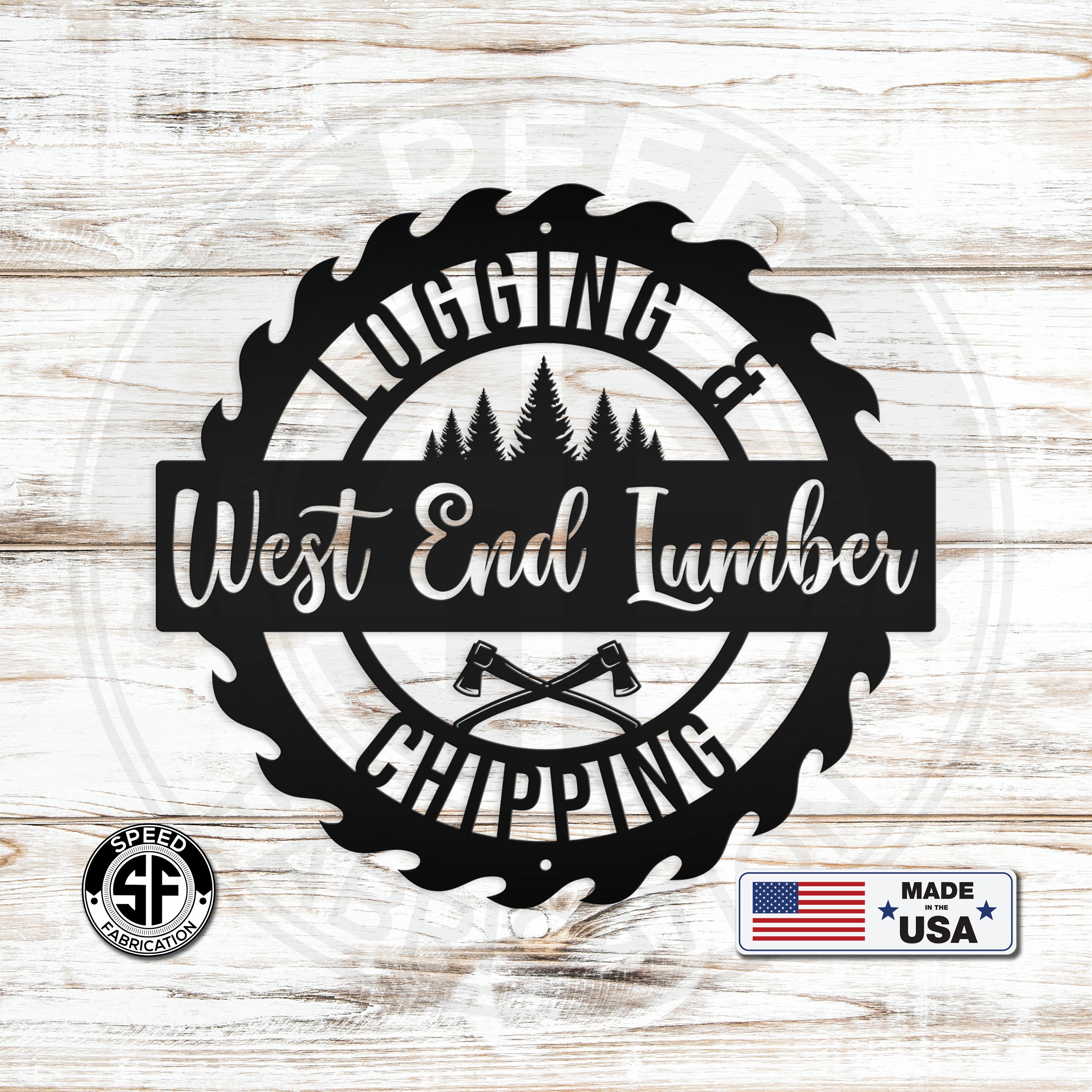 Custom Logging Sign Carpenter Sign Wood Shop Sign Make - Etsy