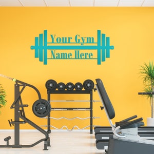 Personalized Gym Name Metal Sign - Etsy