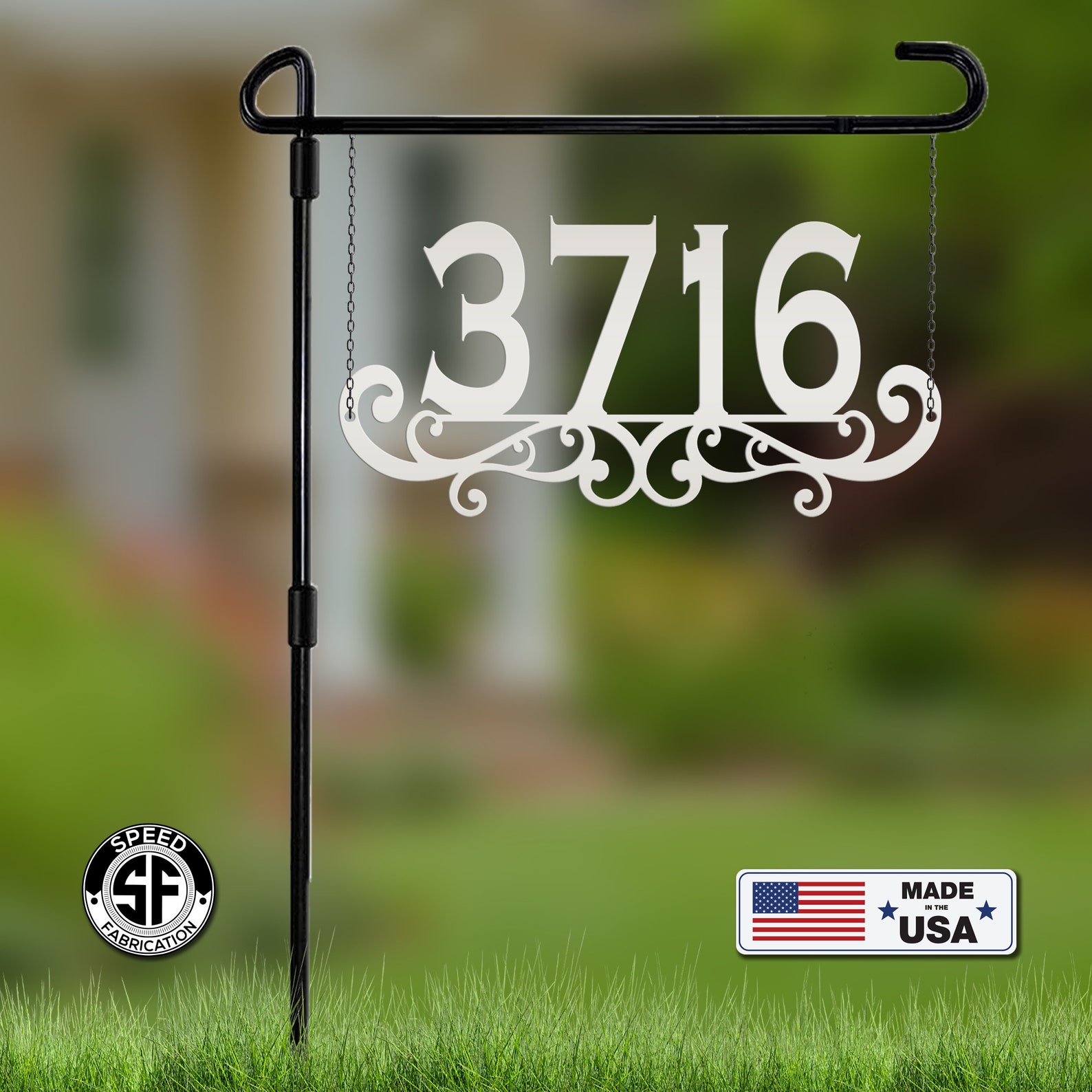 Decorative Custom House Address Sign - Etsy