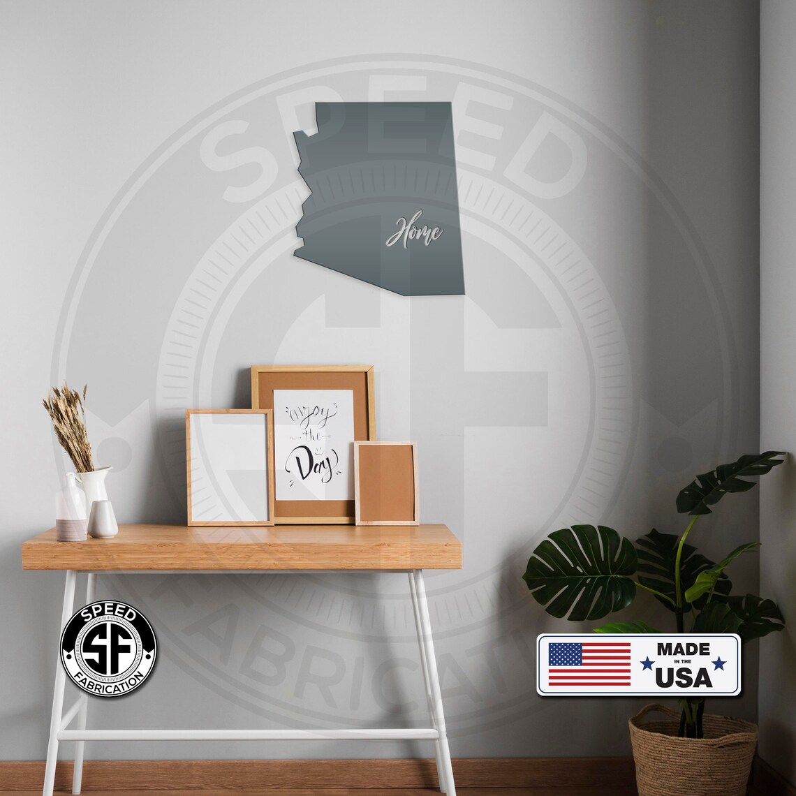 Home State Metal Sign | Etsy