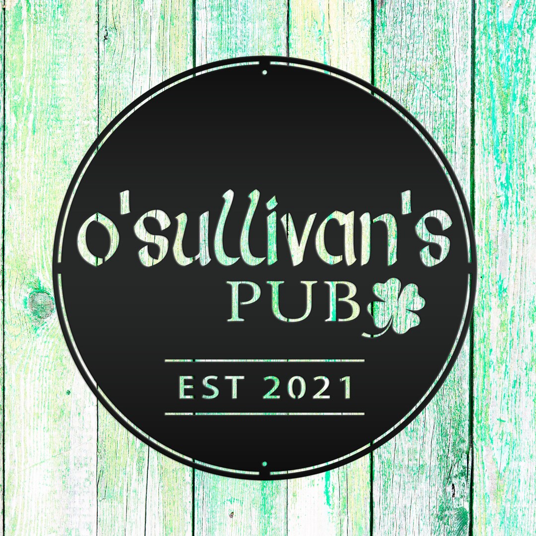 Custom Pub Sign - Etsy