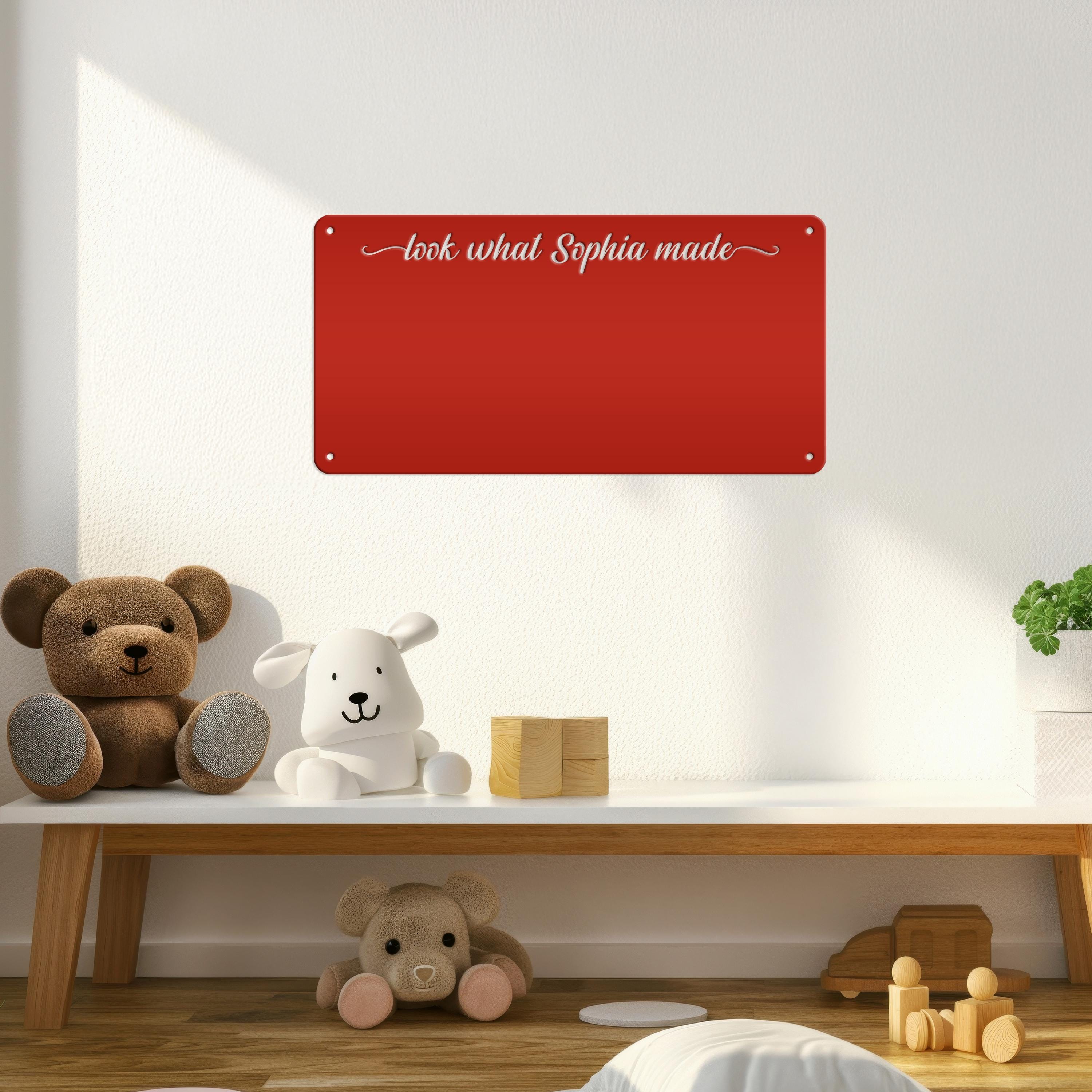 Custom Magnetic Board for Home & Office - Personalized Message Board ...