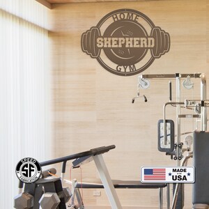 Custom Home Gym Sign, Business Sign - Etsy