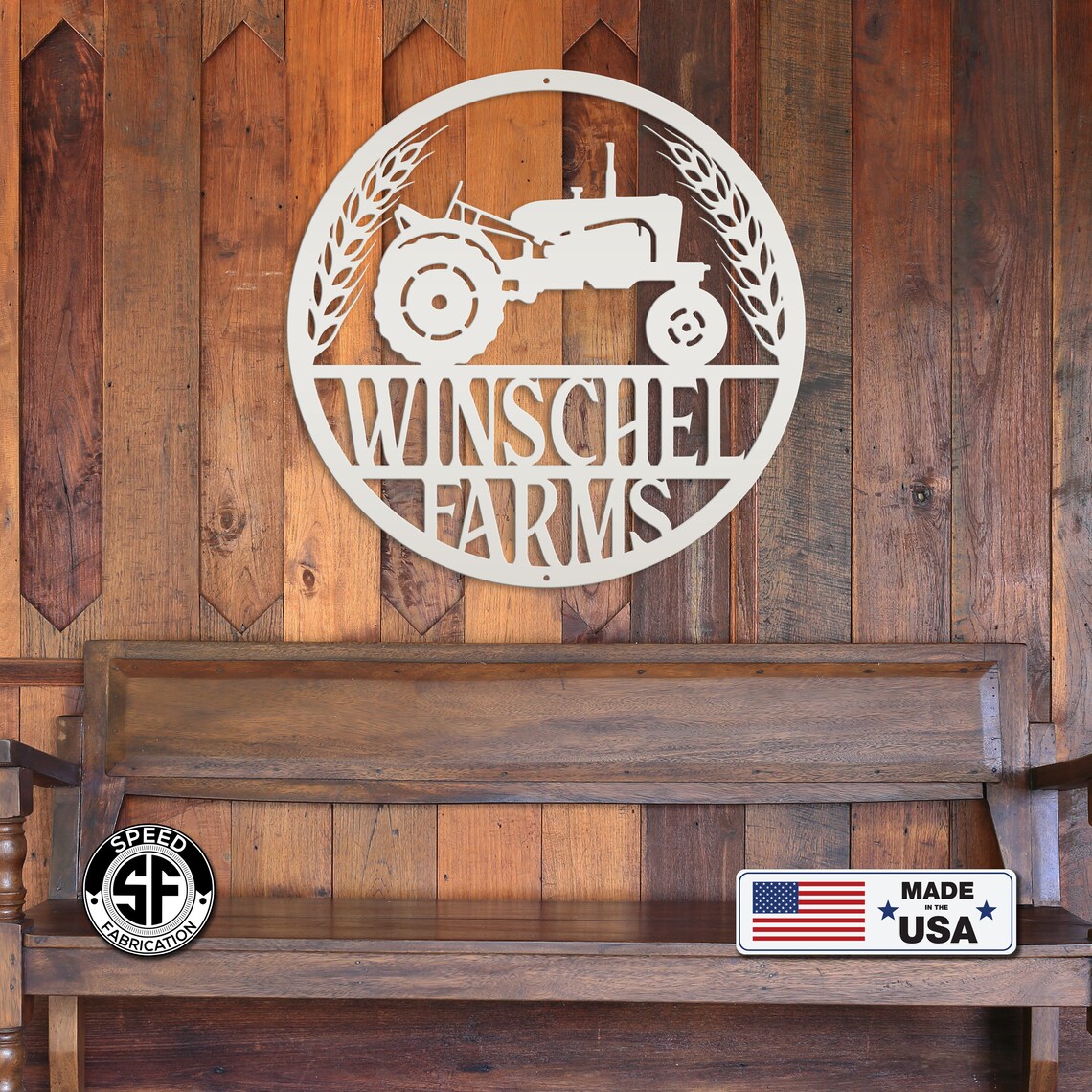 Personalized Tractor & Farm Sign - Etsy