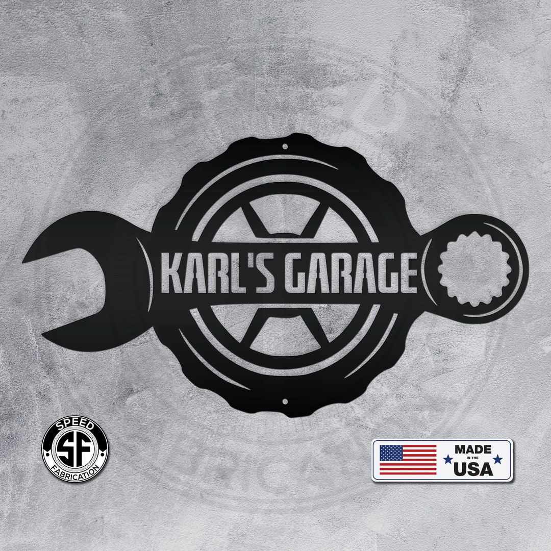 Customizable Mechanic's Shop Sign Make It Your Own - Etsy