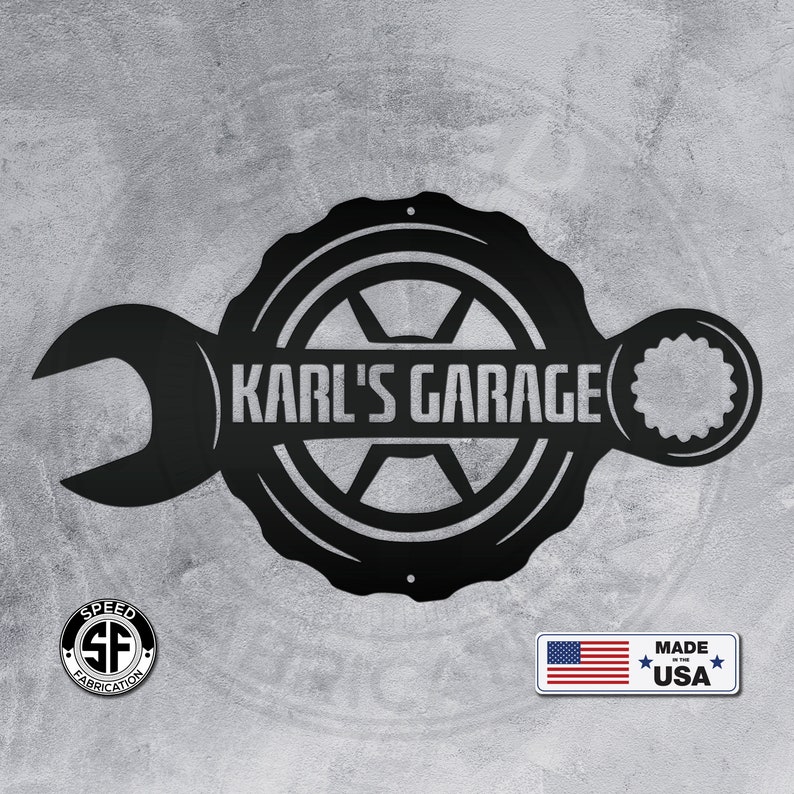 Customizable Mechanic's Shop Sign Make It Your Own - Etsy