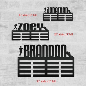 Medal Holder, Customized Ribbon Awards Rack, Personalized Track and ...