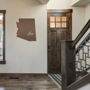 Home State Metal Sign - Etsy