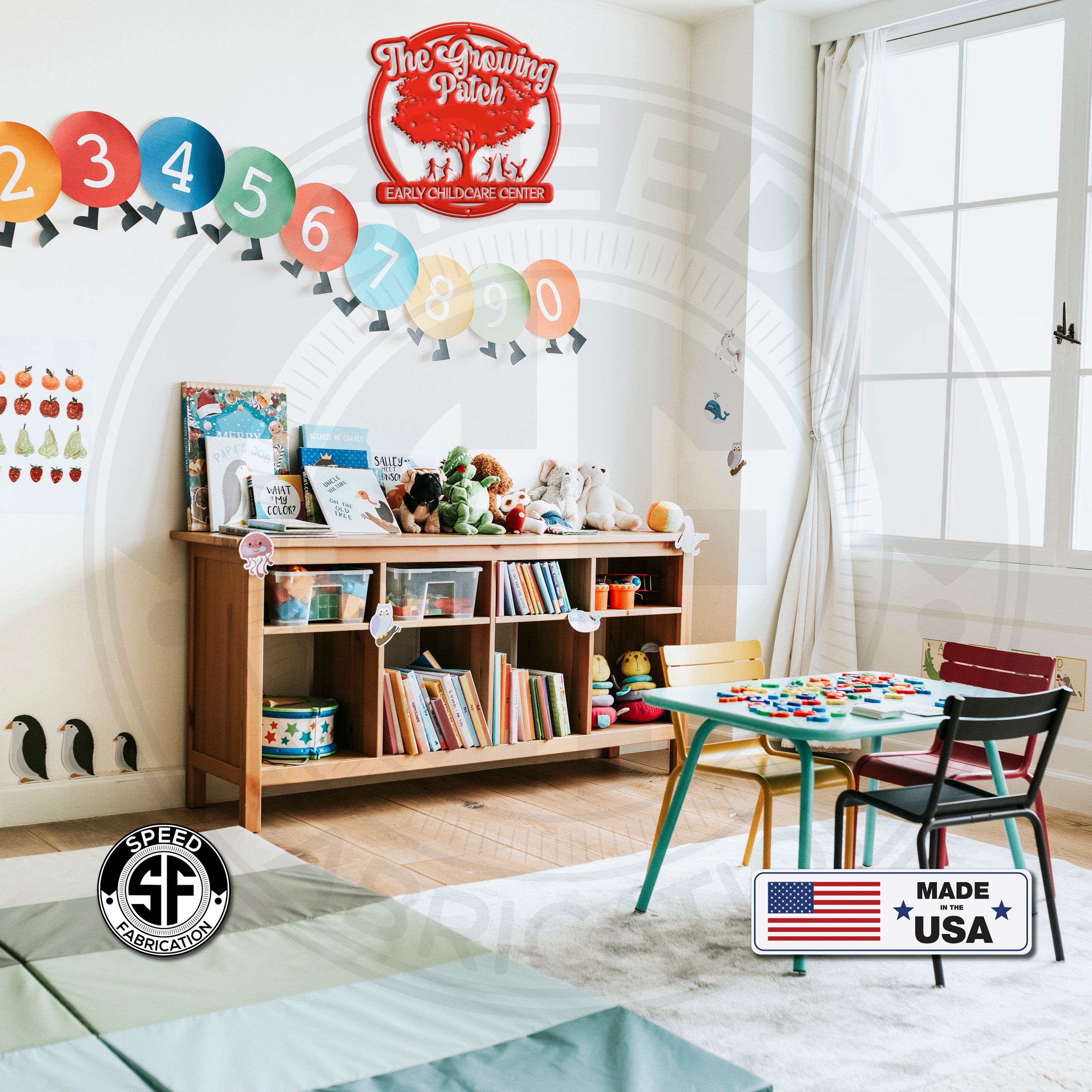 Custom Daycare Preschool Metal Sign Child Daycare Business - Etsy