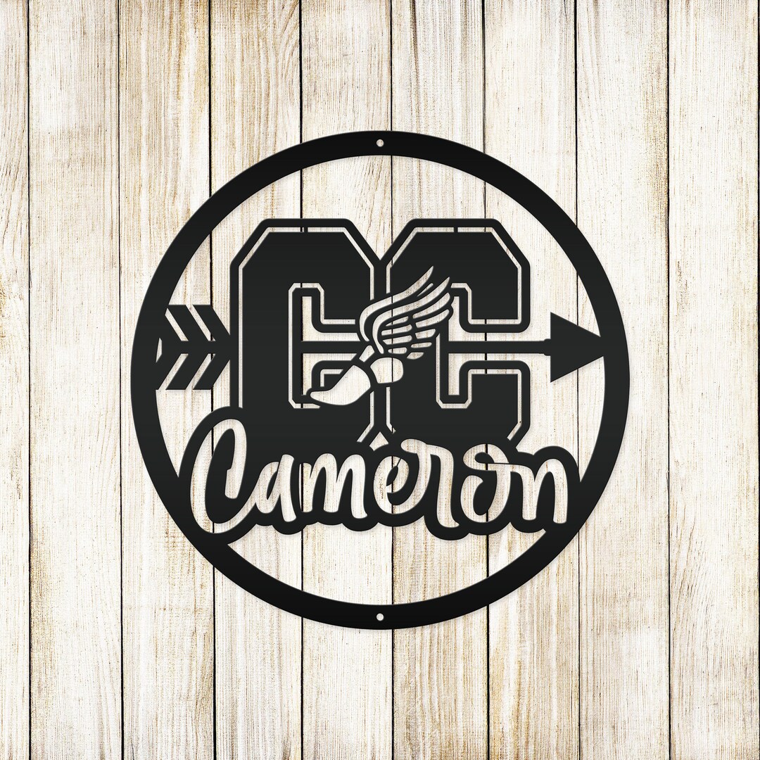 Cross Country Sign, Customized Gift for the Runner, Senior Night Gift ...