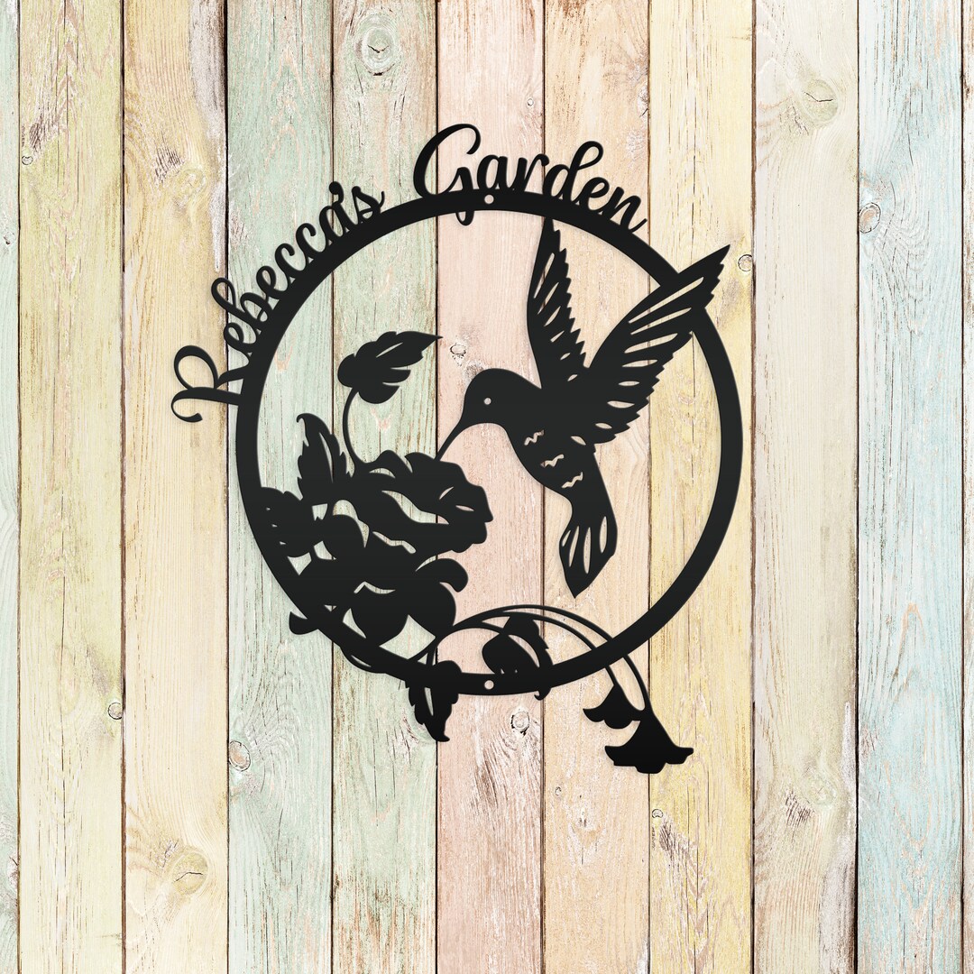 Custom Hummingbird Sign, Mother's Day Gift Idea, Hummingbird Gift - Etsy