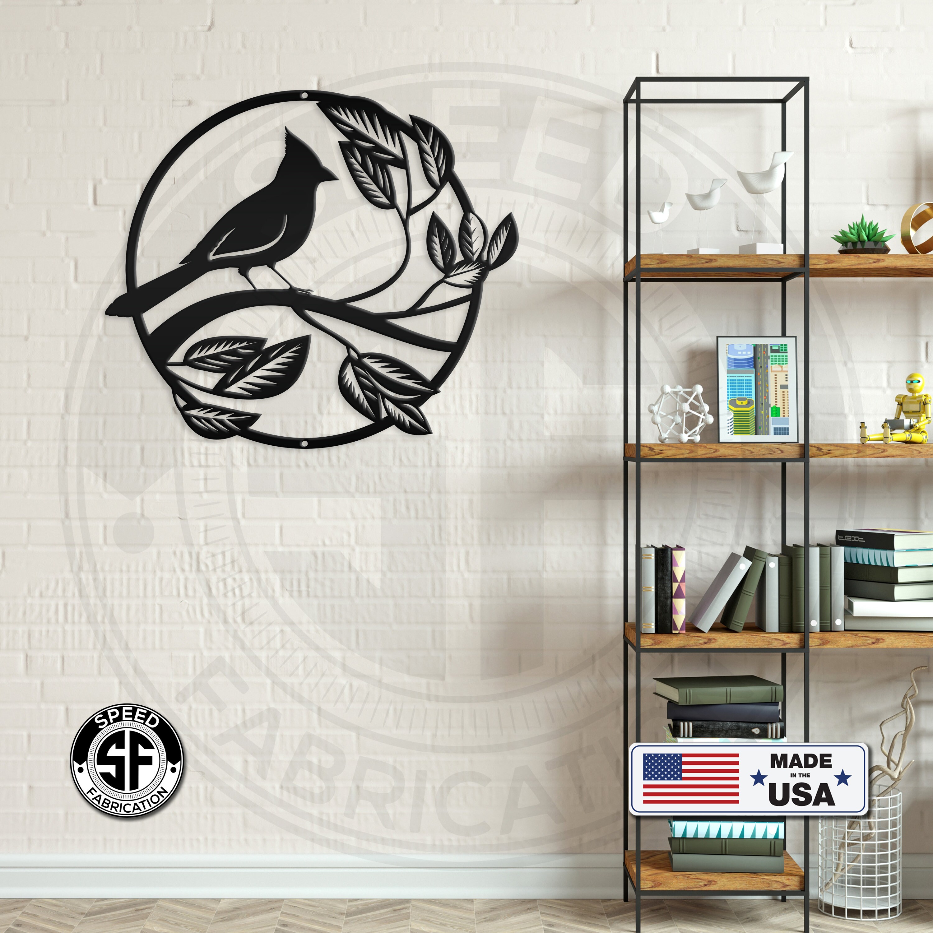 Decorative Cardinal Bird Garden Metal Sign - Etsy