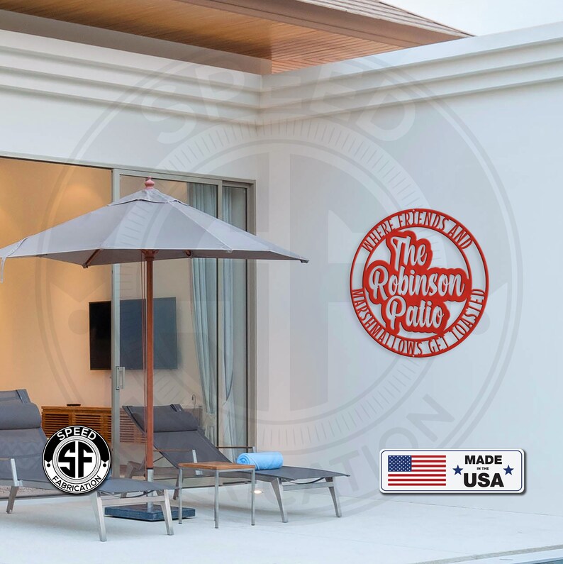 Custom Sign With Your Own Wording Outdoor Metal Sign - Etsy