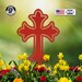 Outdoor Metal Cross Yard Decoration Christian Yard Decor - Etsy