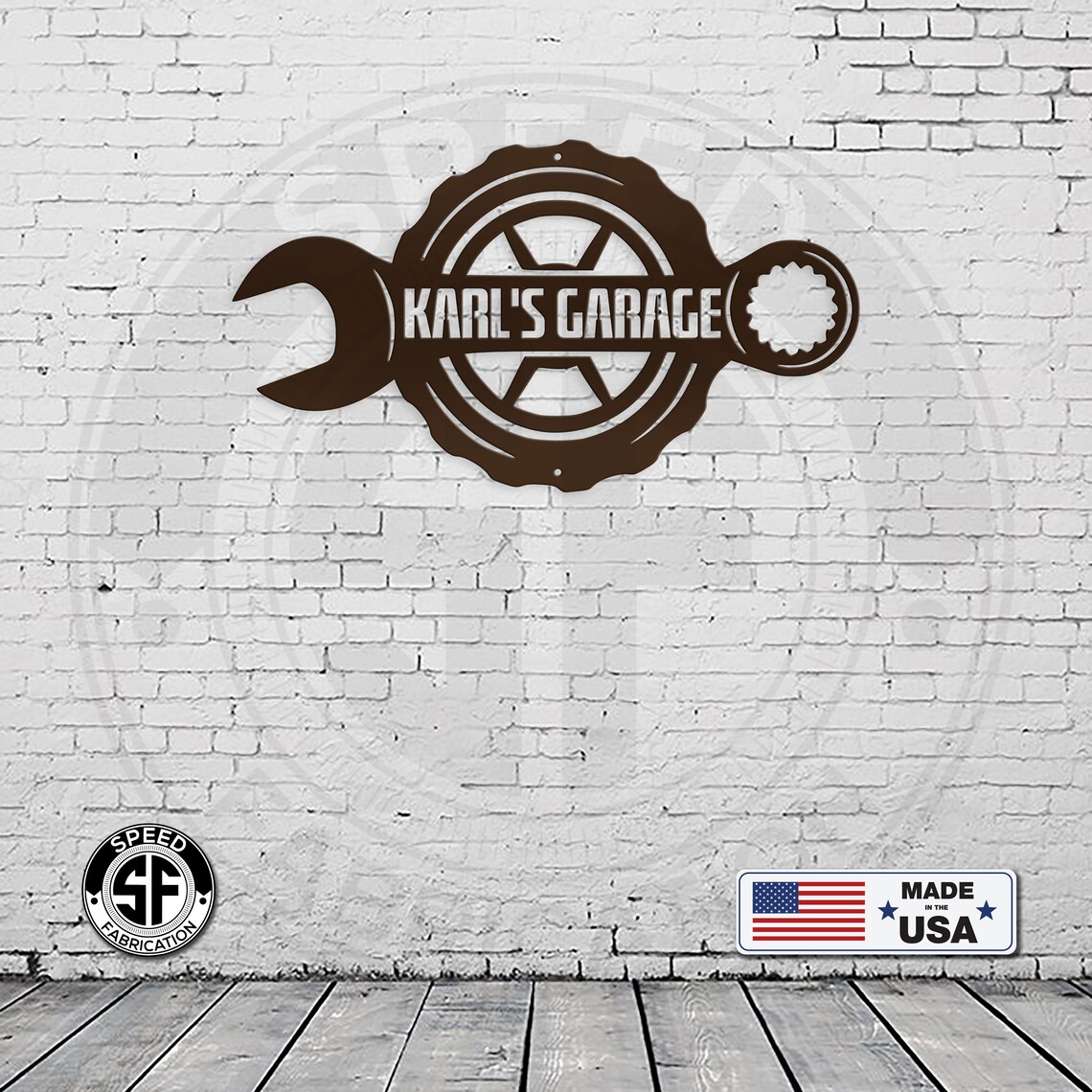 Customizable Mechanic's Shop Sign Make It Your Own - Etsy