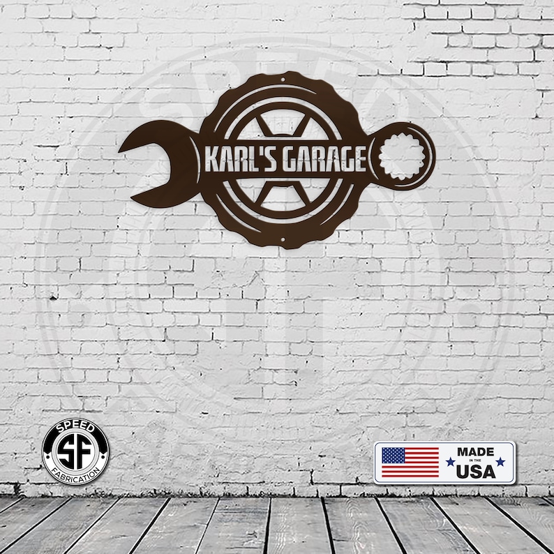 Customizable Mechanic's Shop Sign Make It Your Own - Etsy