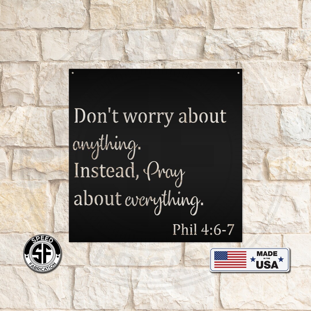 Bible Verse Sign Christian Wall Art - Etsy