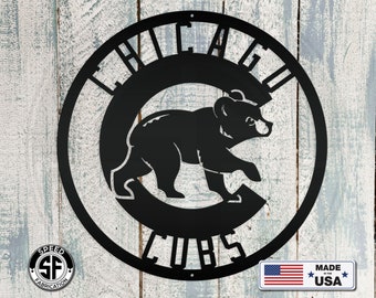 Metal Cubs Sign | Etsy