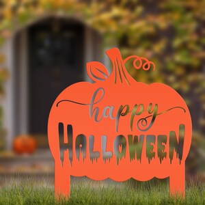 Halloween Yard Stake - Halloween Decor - Etsy